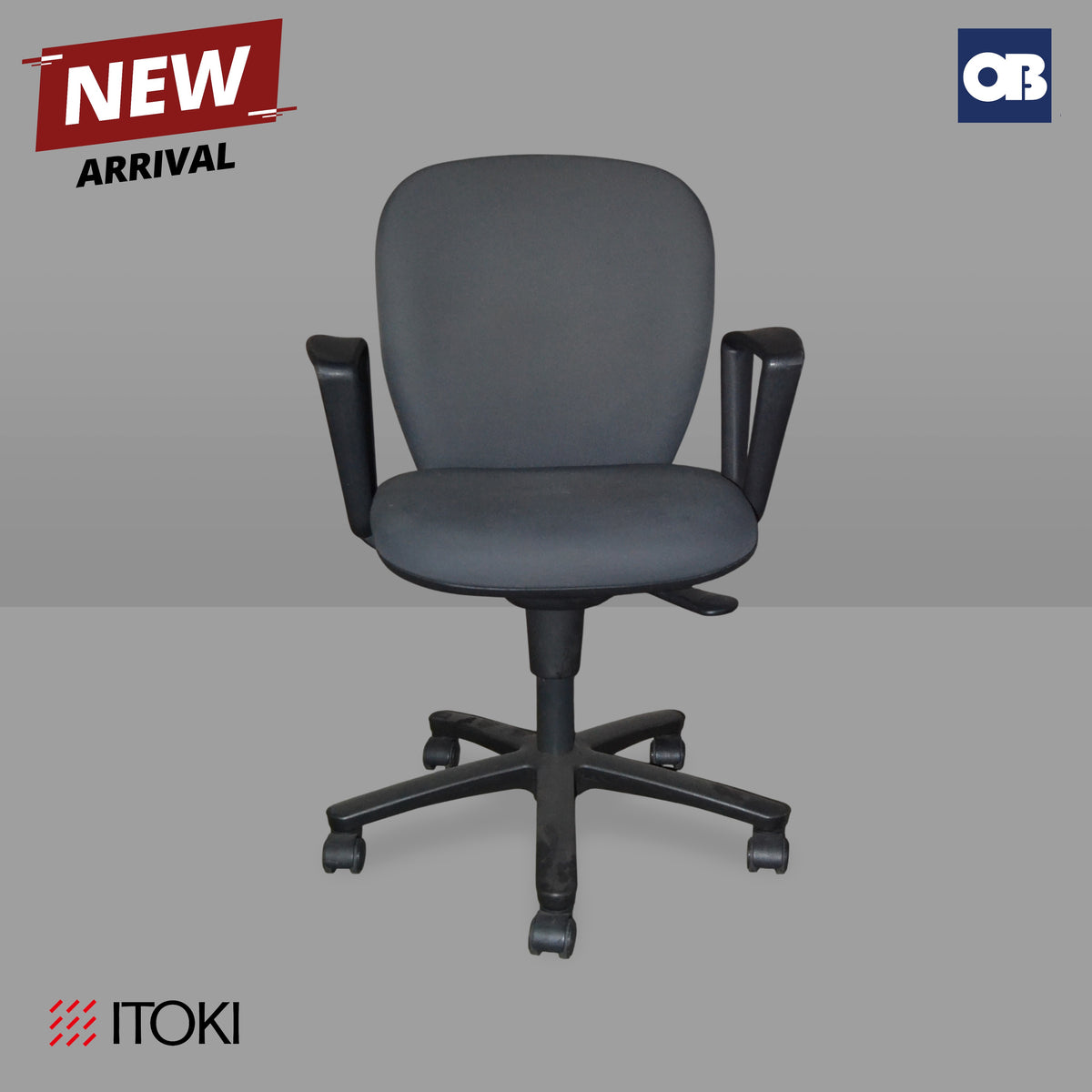 Itoki Swivel Chair – OfficeBusters Philippines